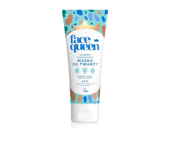 Deeply Moisturising Face Mask with Almond Oil and Niacinamide Face ...